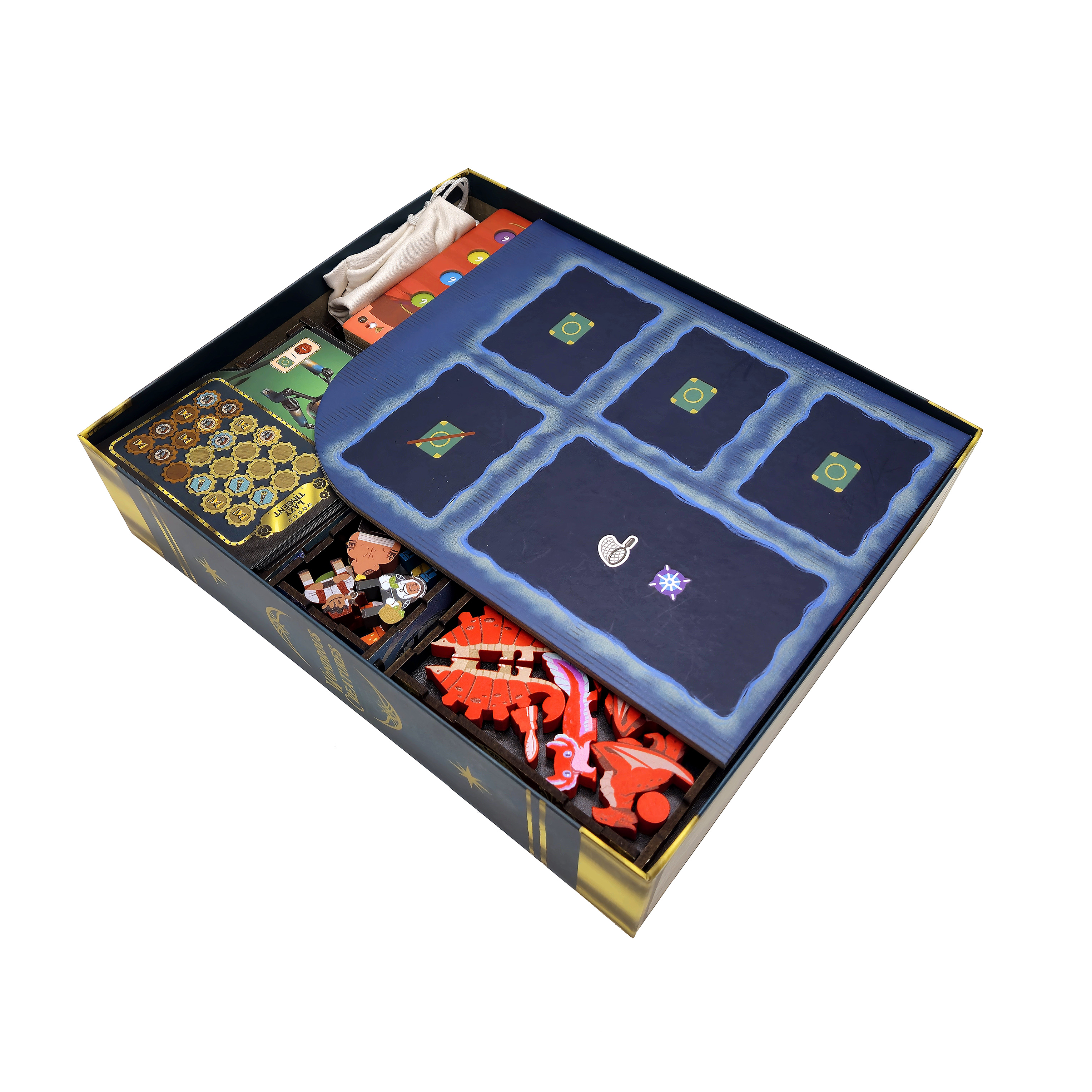 Colorful inserts with artworks for popular games 4 by e-Raptor ...