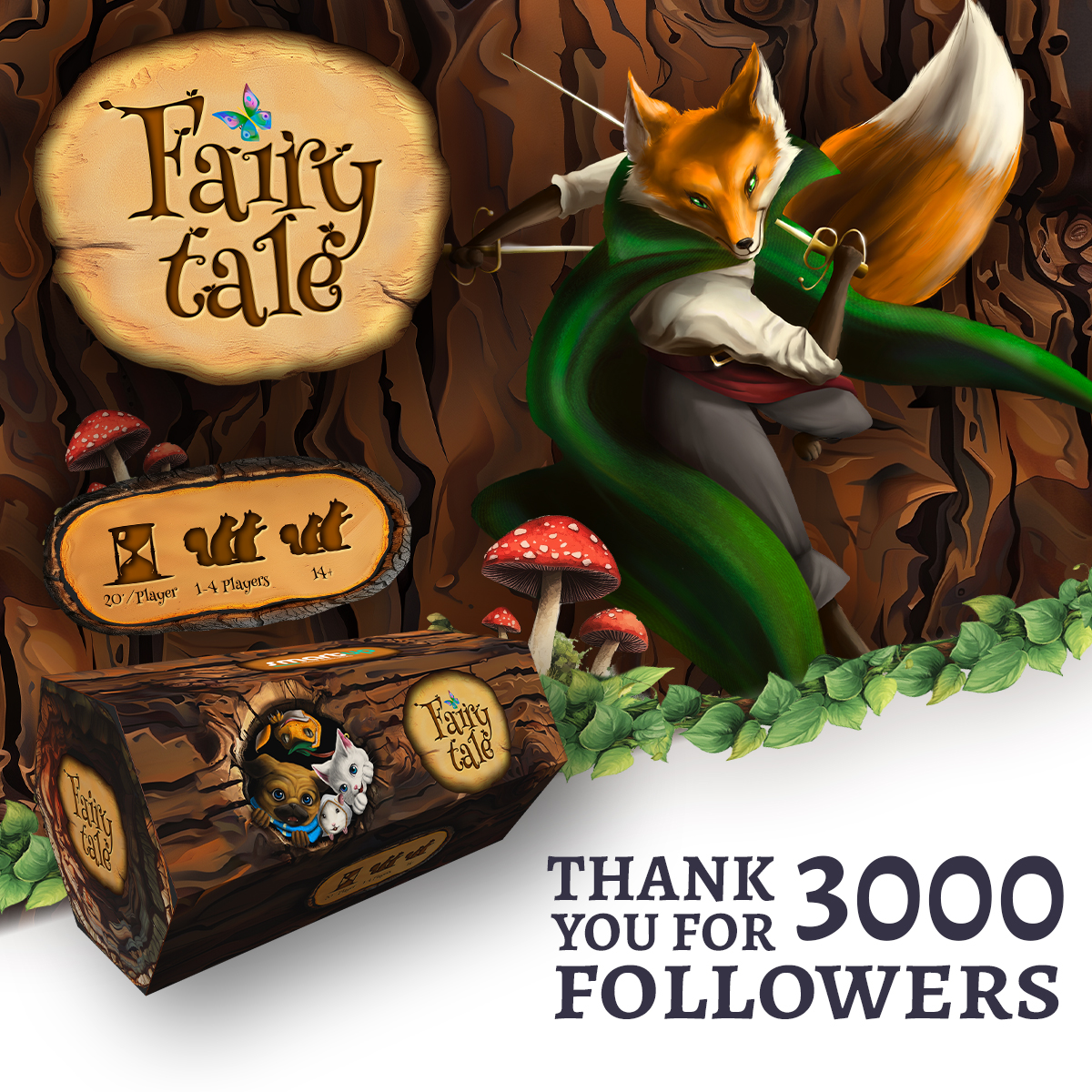 Fairytale by Smartup Games - The Fairytale Begins - April 15th - Gamefound