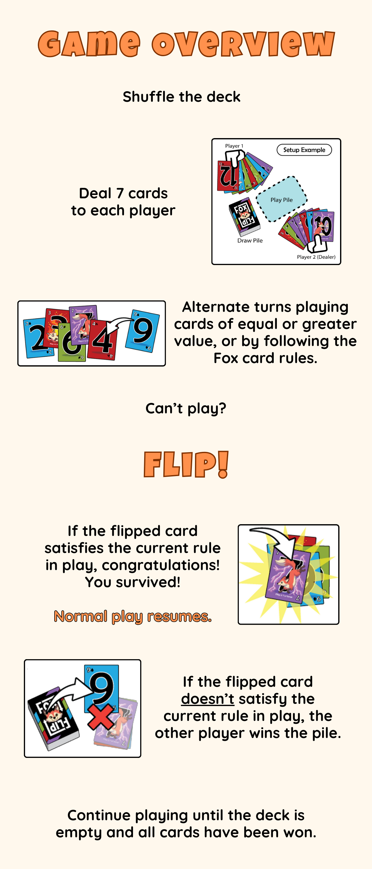 Fox Flip by Ticket Booth Games - Gamefound