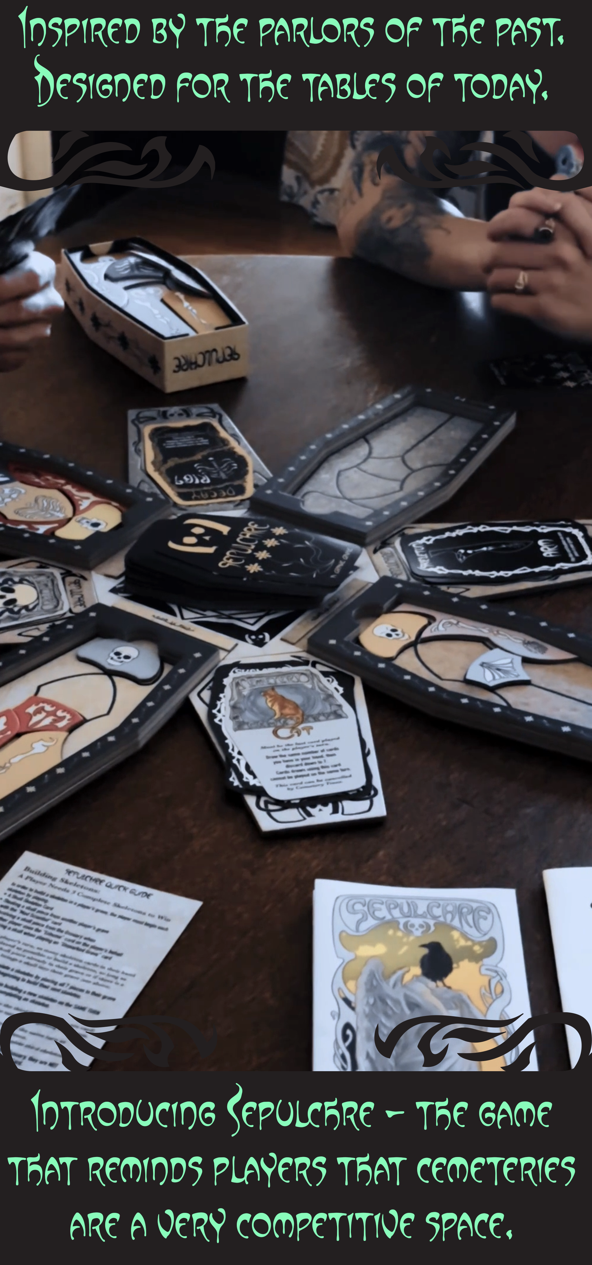 Sepulchre -- A Grave Game by Raven Portents - Gamefound