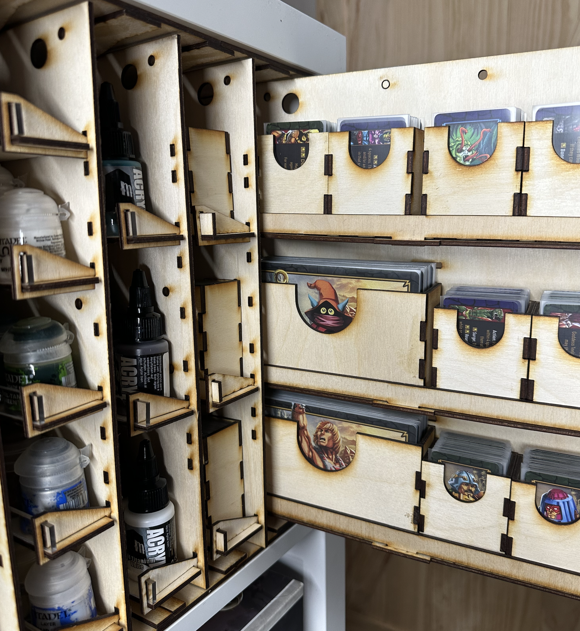 MIXRACK Modular Paint Storage and Hobby Workstation by Grim Rabbit ...