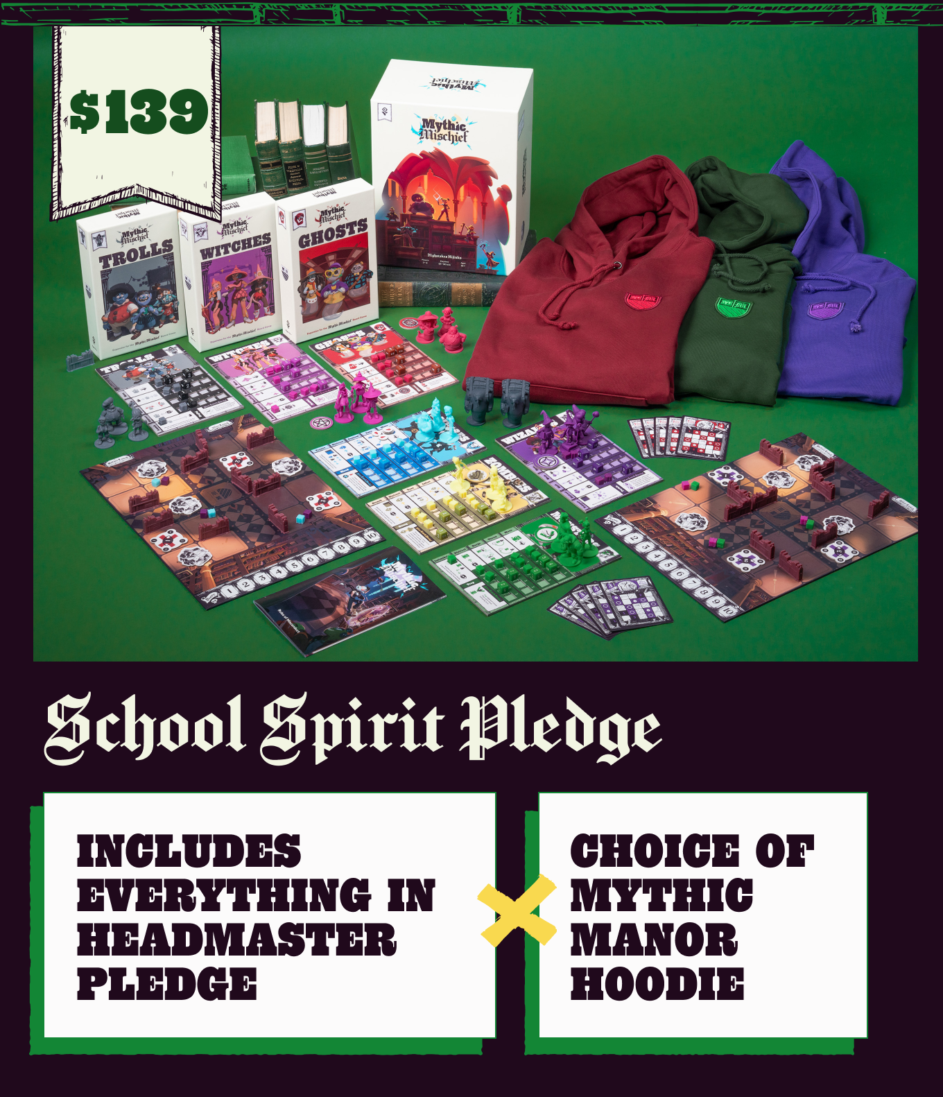 Mythic Mischief by IV Studio - School Spirit - Gamefound