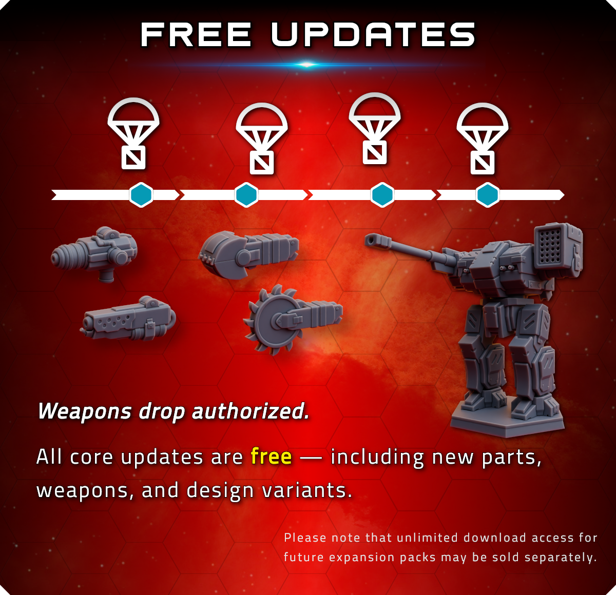 Mythic Mechs: Custom Mech Miniatures by Mythic Mechs - Gamefound