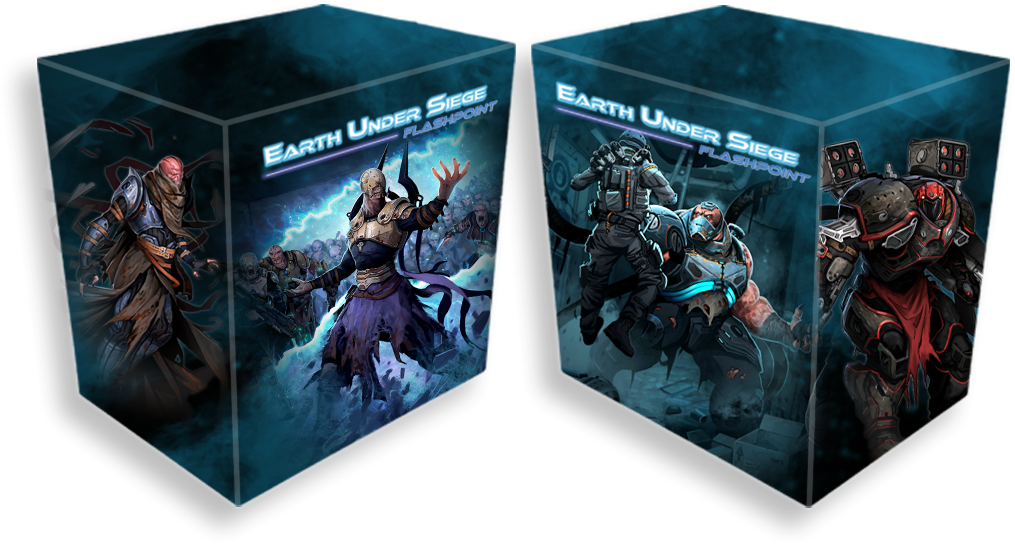 Earth Under Siege: Flashpoint Reprint plus Nemesis Expansion by Dark ...