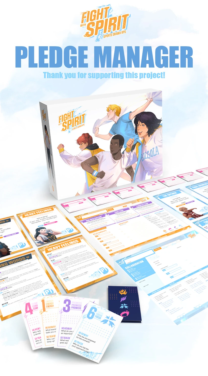Fight with Spirit: a Sports Drama RPG by Storybrewers Roleplaying ...