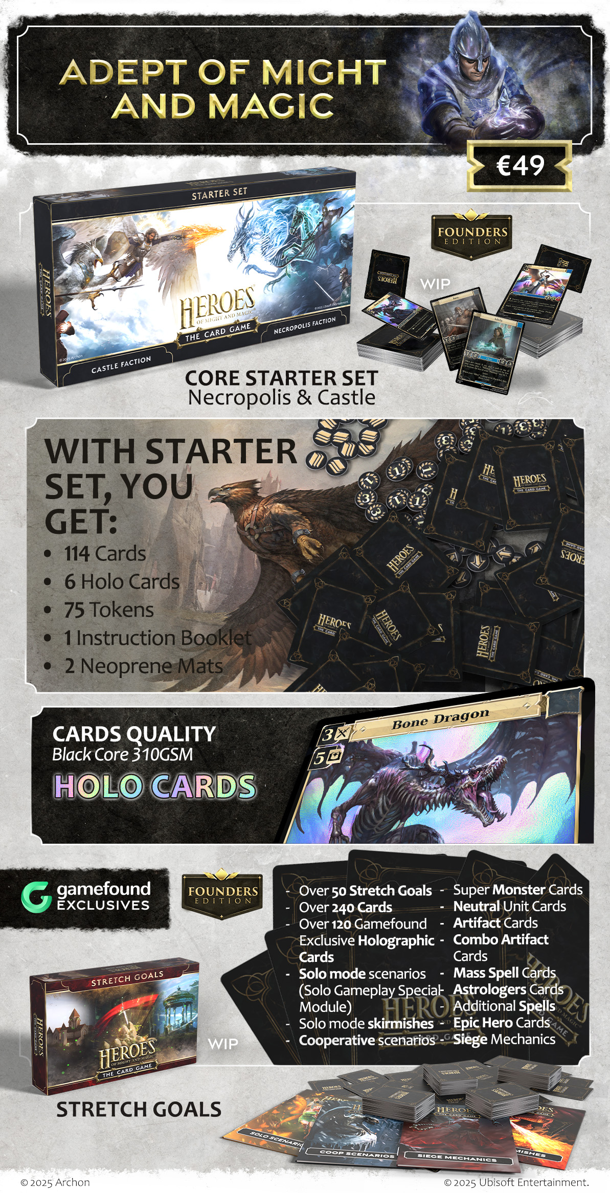Heroes of Might & Magic: The Card Game by Archon Studio - Pledges ...
