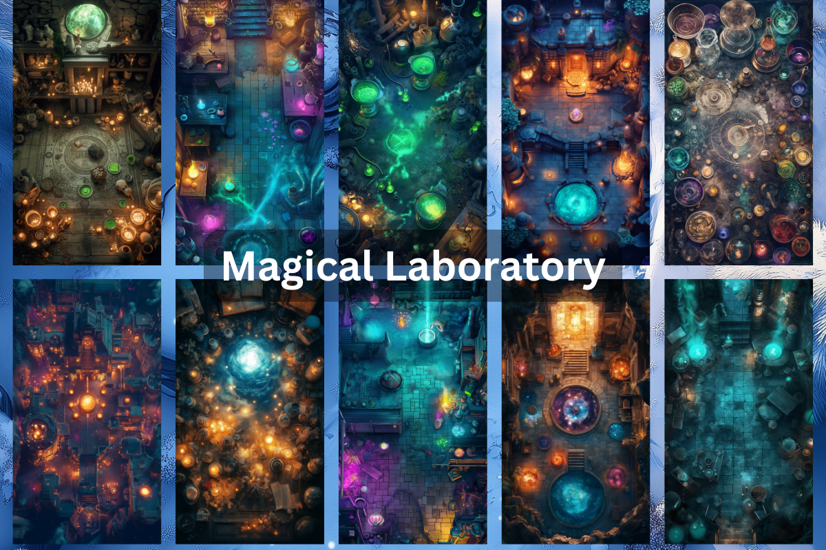 Digital Battle Maps , 9,700 RPG Battlemaps, Tabletop & VTT Maps for ...