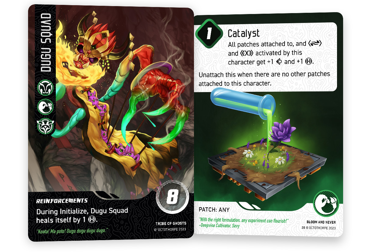 Singularity.exe by Octothorpe - Sleeve Designs, Faction Patterns, Manufacturing Update - Gamefound