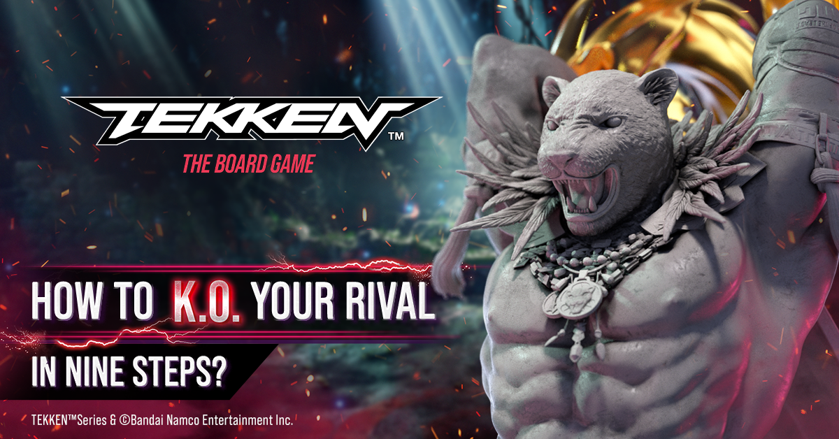 TEKKEN - The Board Game by Go On Board - How to Fight and WIN? - Gamefound