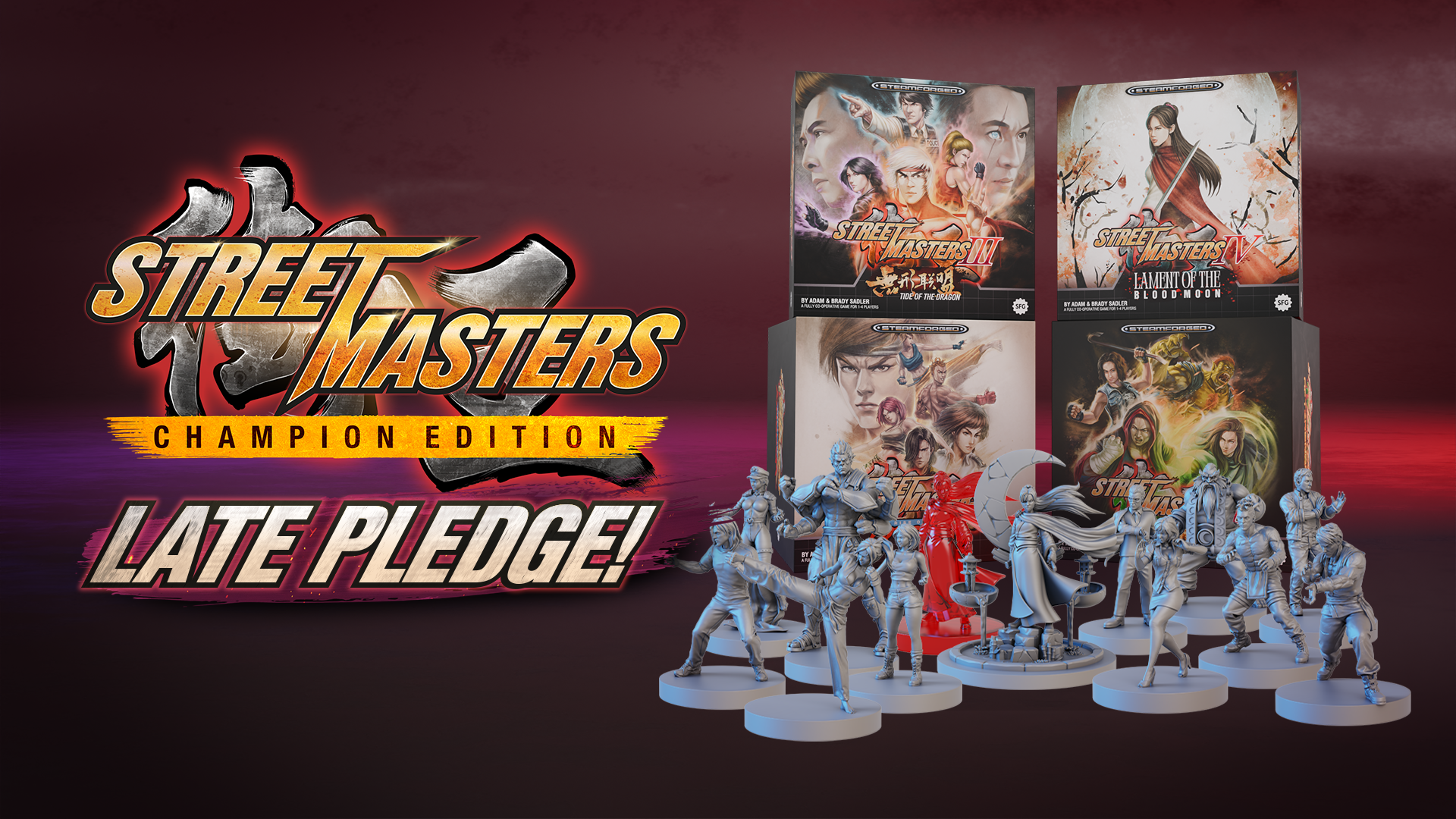 Street Masters: Champion Edition by Steamforged Games - Gamefound