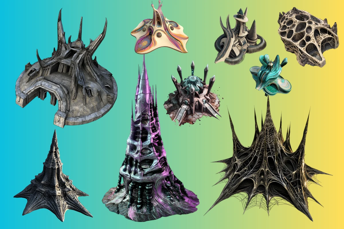 1600 Sci-Fi Textures, 550 Isometric Assets for Map Making and 1870 Sci ...