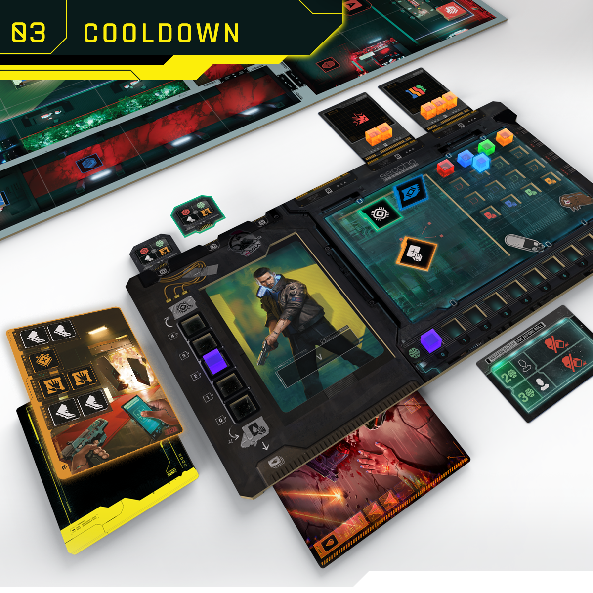 Cyberpunk 2077 - The Board Game by Go On Board - Heart-Pounding Game ...