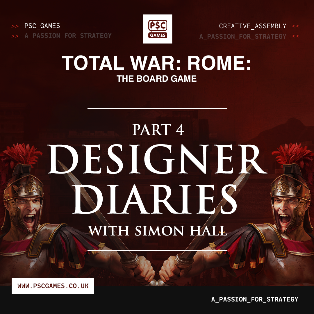 Total War: ROME: The Board Game by Colour Command & Combat Ltd ...