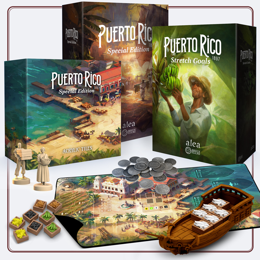 Puerto Rico Special Edition by Awaken Realms - Day 1: First BIG Stretch ...