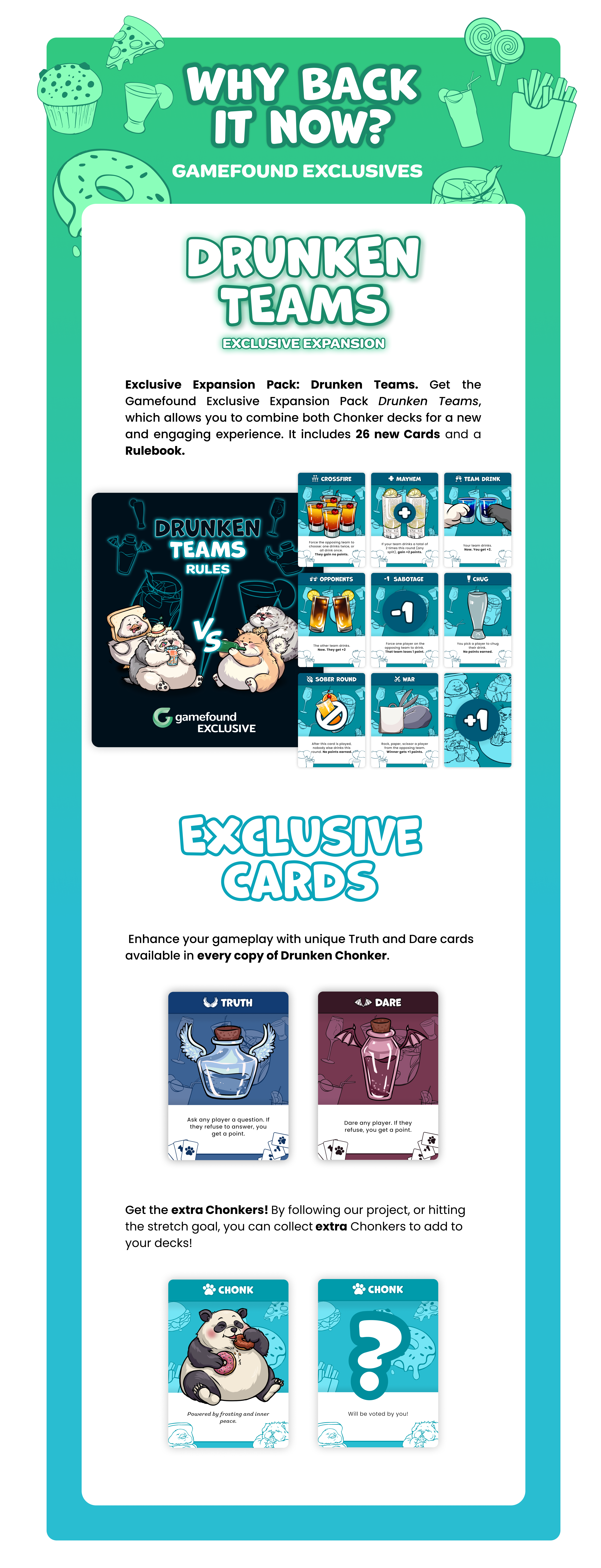 Chonker Party: Team Play & Drunken Chonker by Chonker Games - Gamefound