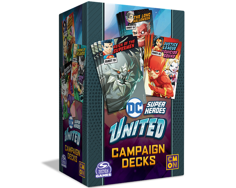 DC Super Heroes United by CMON - Campaign Decks - Gamefound