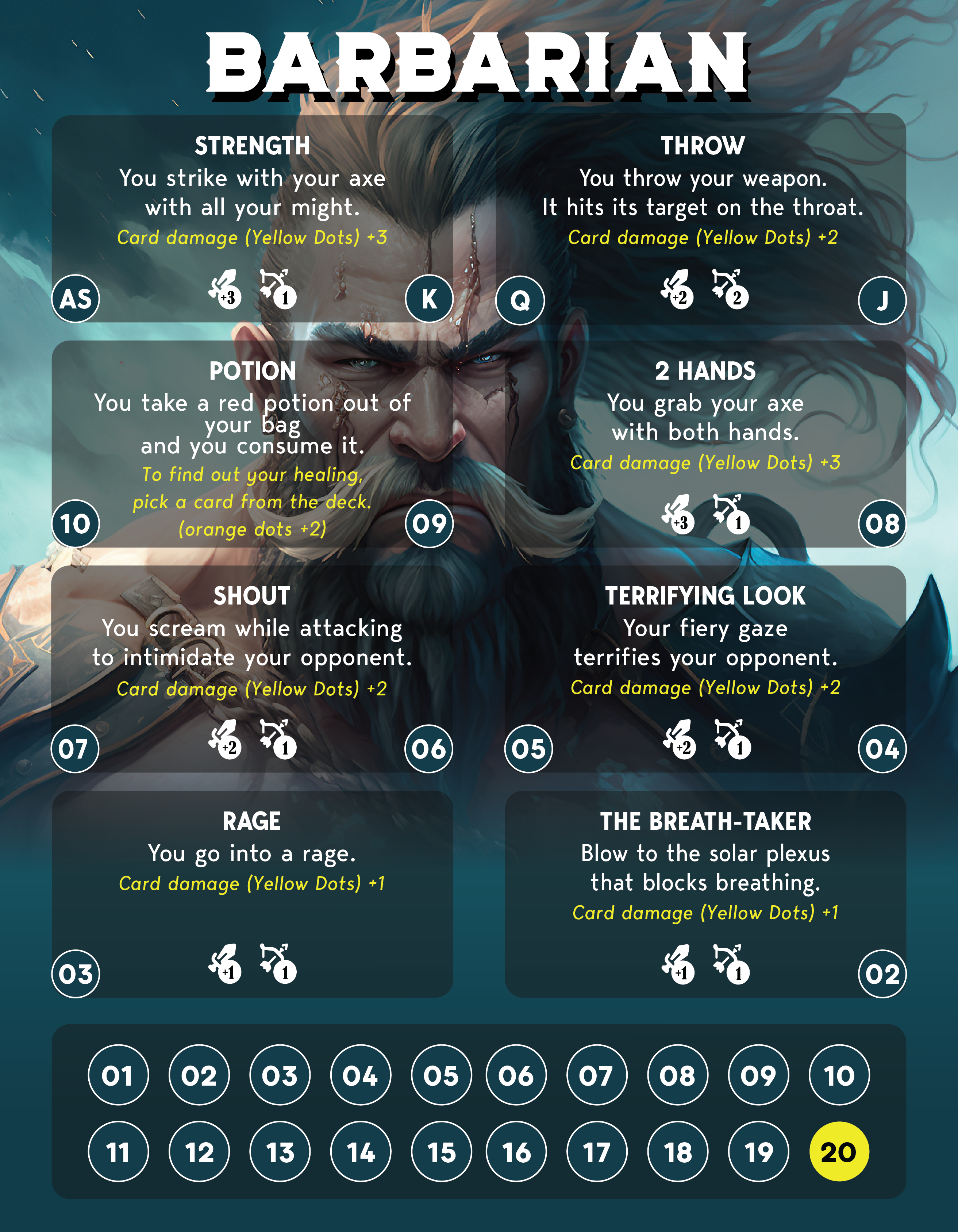 RPG Cards Game / Jeu de cartes RPG by RPG Board Game - Gamefound