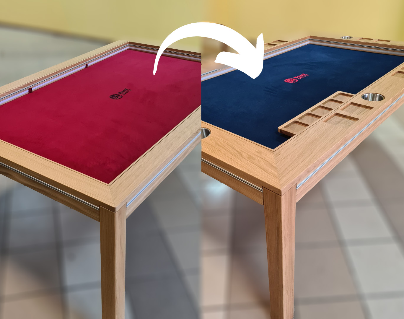 The Adventure - Board game table by Wooden Castle by Wooden-Castle ...