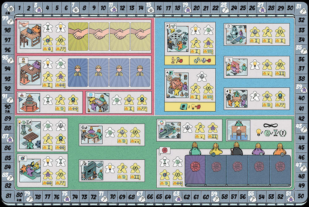 Meeple Inc by Cogito Ergo Meeple - April Update - Gamefound