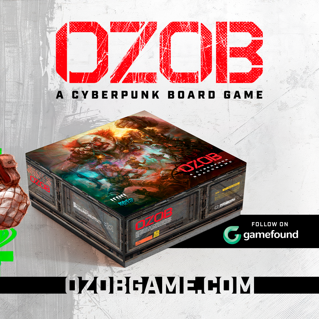 Ozob: A Cyberpunk Board Game by Nonsense Creations - Play by the rules ...