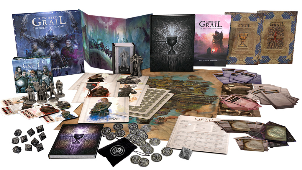 Tainted Grail TTRPG: Song of a Dying World by Studio Agate - Now ...