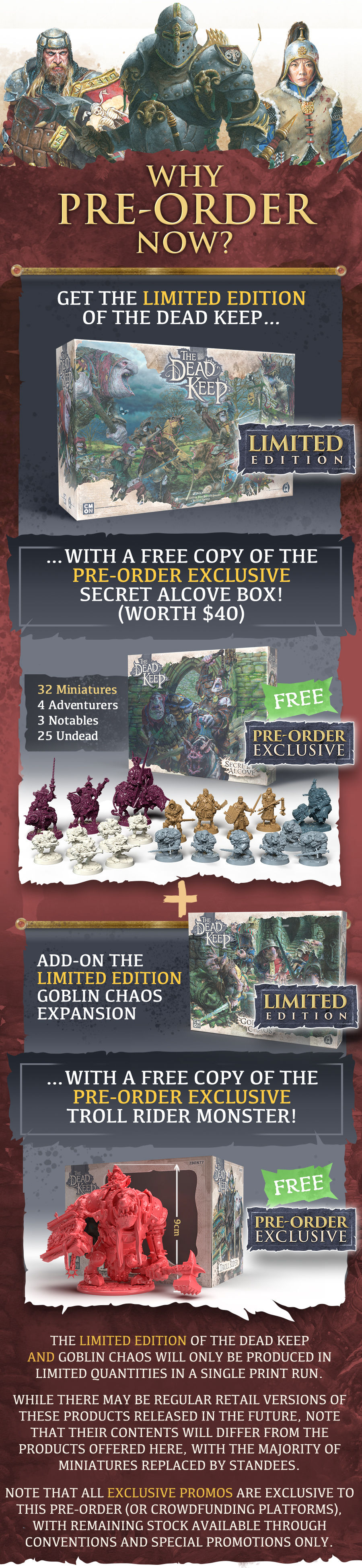 The Dead Keep by CMON - Gamefound