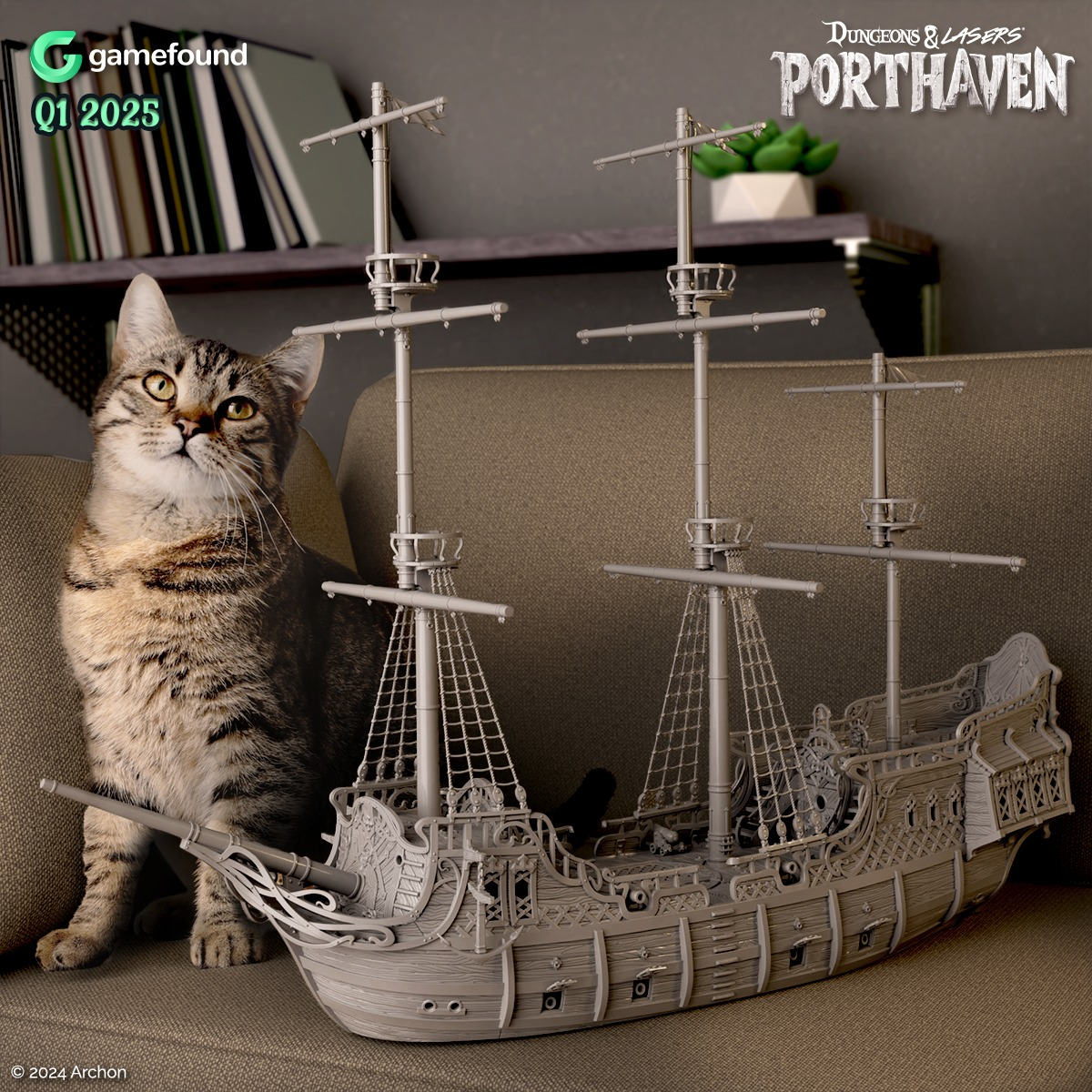 Dungeons & Lasers VII: Porthaven by Archon Studio - Ship Ahoy! - Gamefound