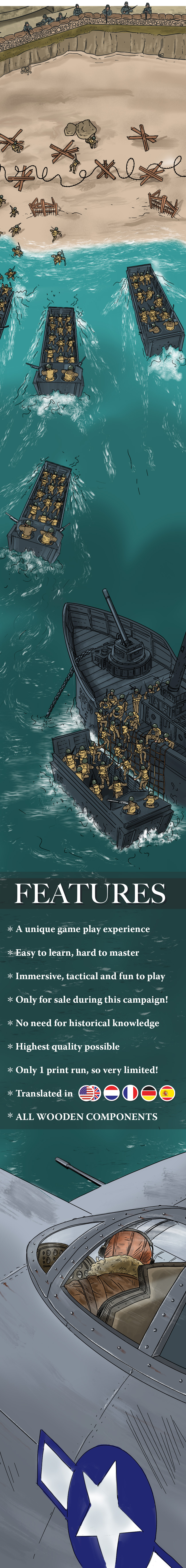 Clash - D-Day Special edition by Elwin Klappe - Gamefound