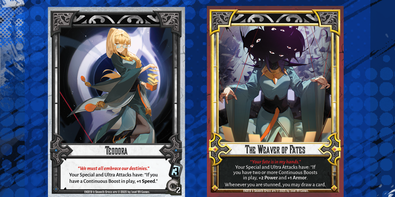 Exceed: Seventh Cross by Level 99 Games - Spotlight: Teodora - Gamefound