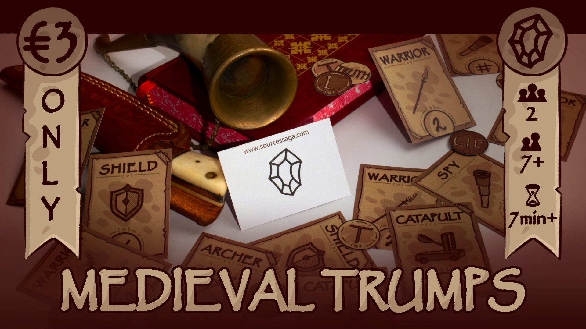 Medieval Trumps by Sources Saga - Gamefound