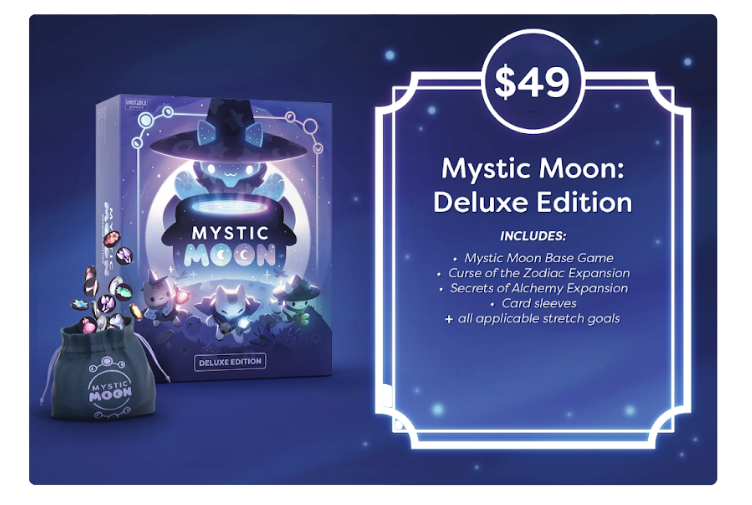 Mystic Moon by Unstable Games - First look at the Mystic Moon Pledge ...