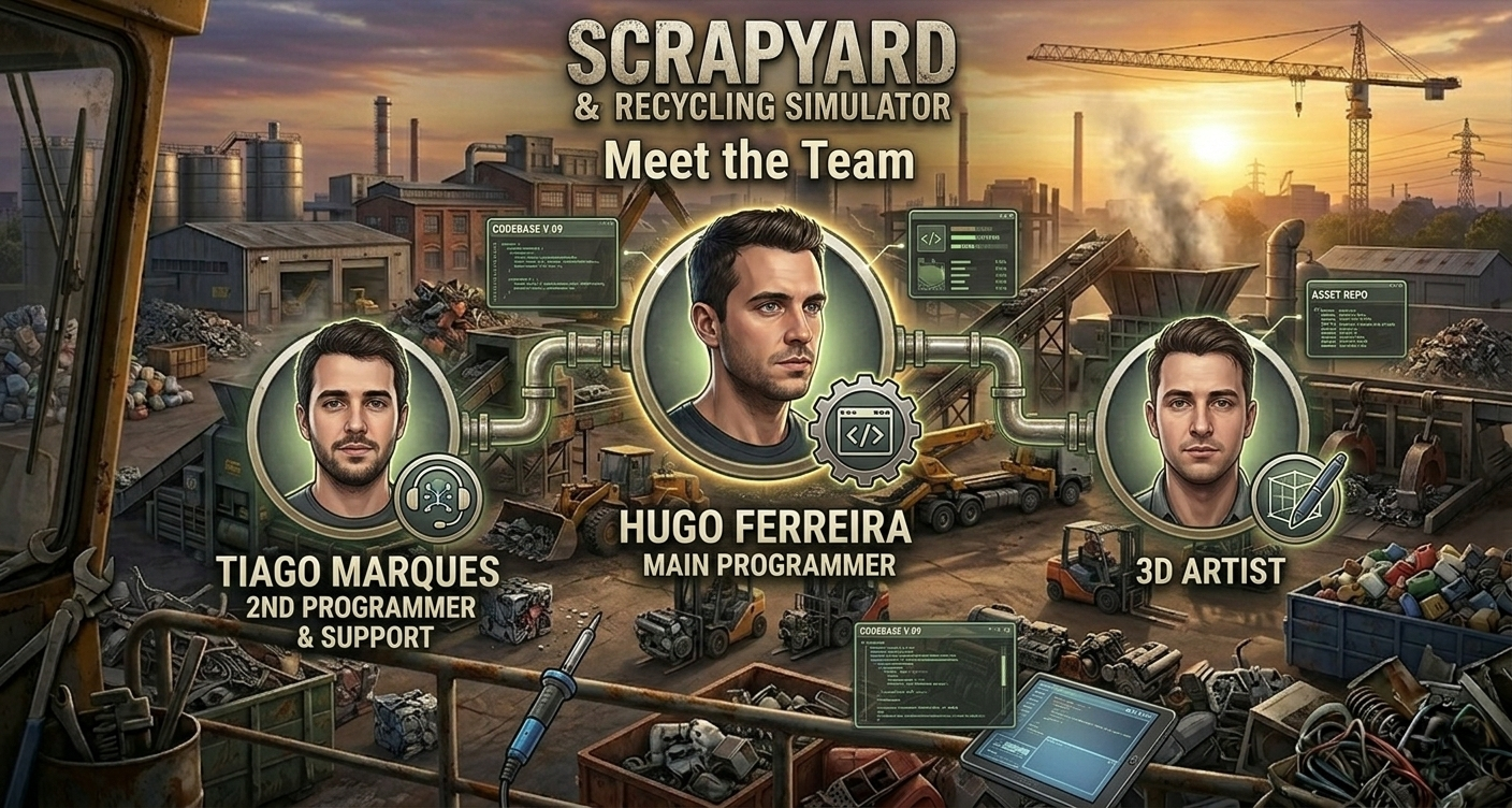 Scrapyard and Recycling Simulator: Make a Profit from Trash! by Hugo ...