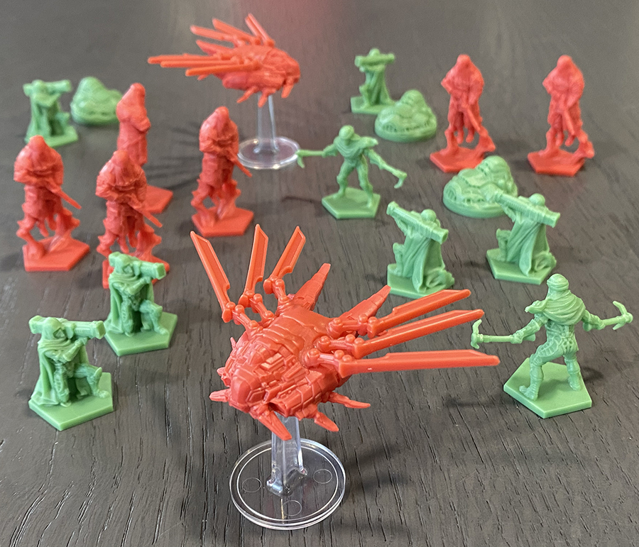 Dune: War for Arrakis - Desert War by CMON - Desert War Plastic Samples - Gamefound