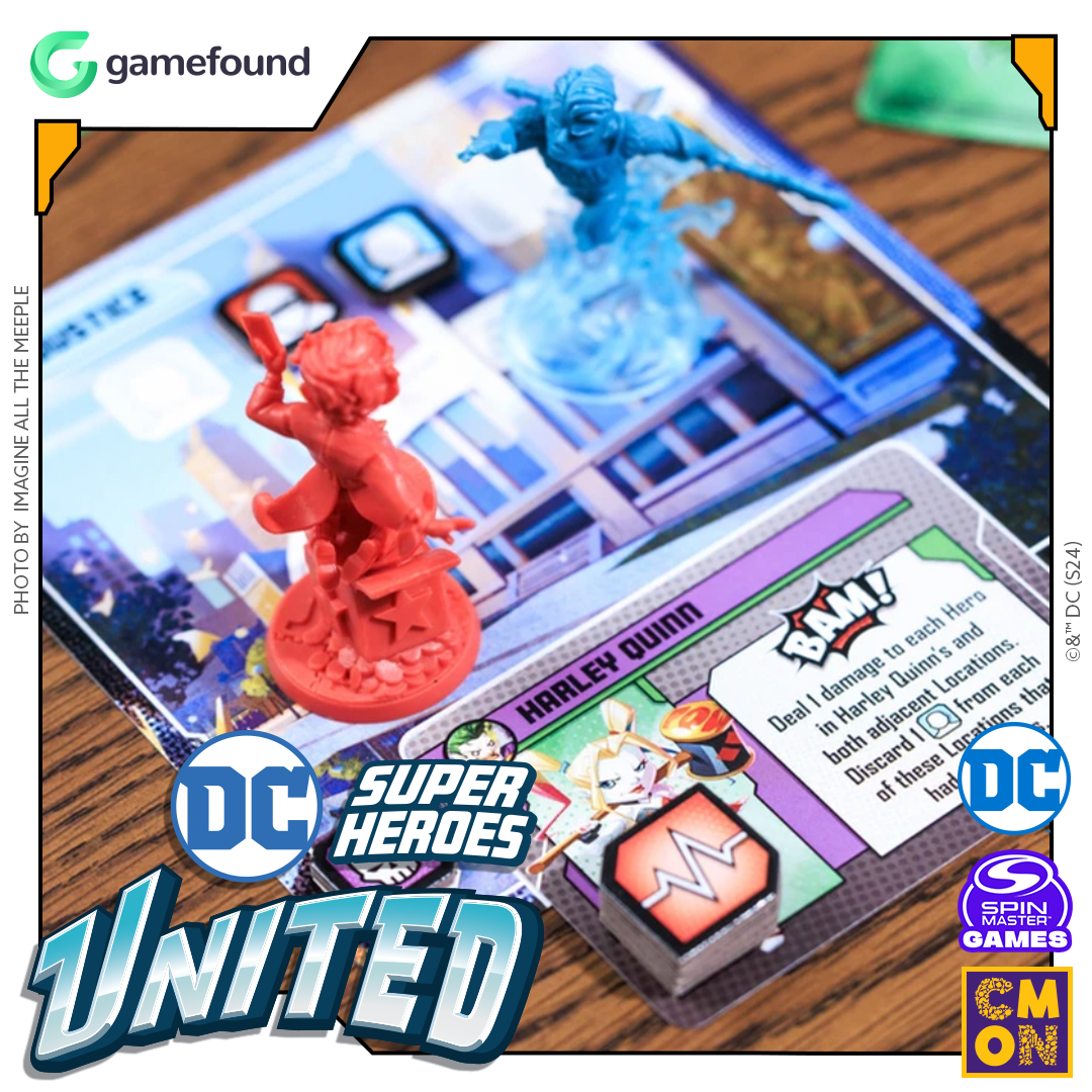 DC Super Heroes United by CMON - New pics of the core box and an ...