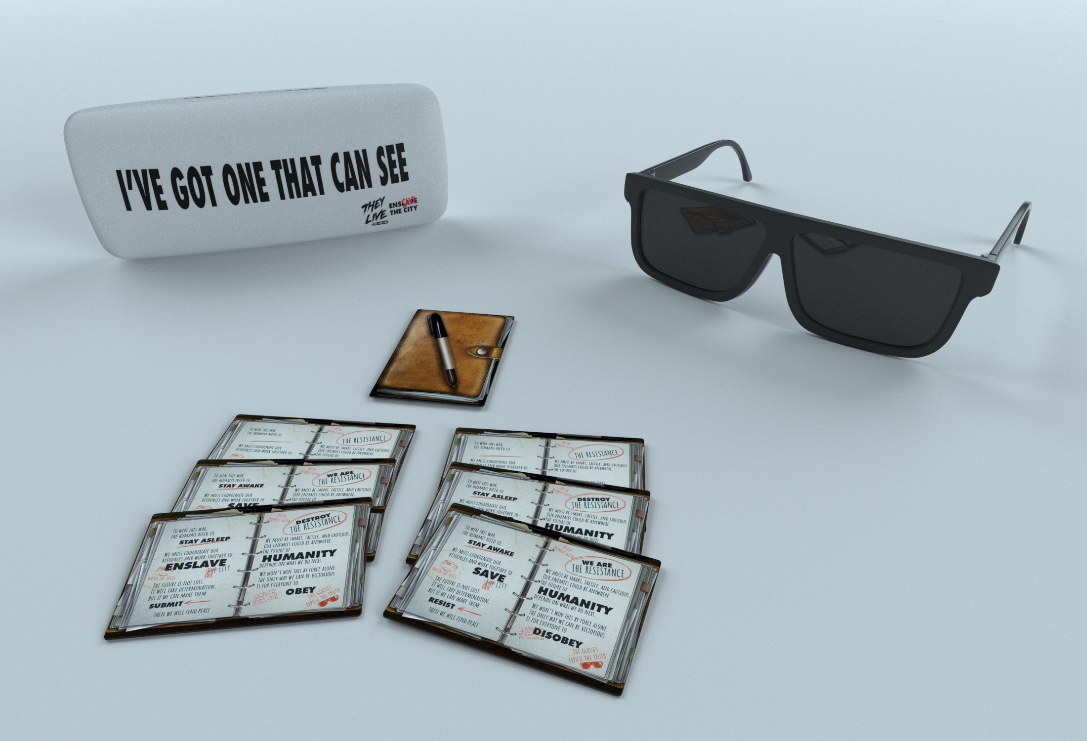 They Live: The Card Game - Save The City/Enslave The City by Iconiq ...
