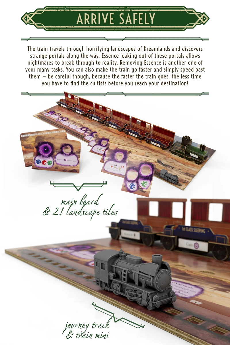 Horror on the Orient Express: The Board Game by Chaosium Inc. - Gamefound