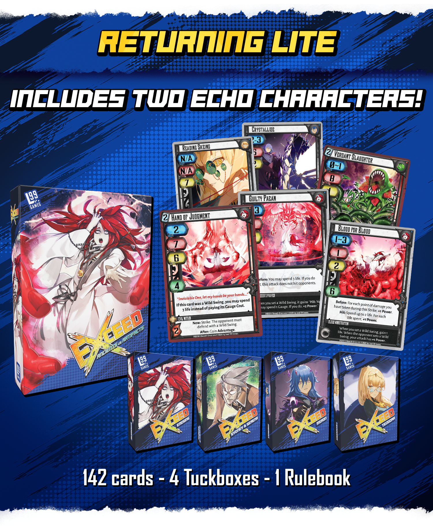 Exceed: Seventh Cross by Level 99 Games - Gamefound