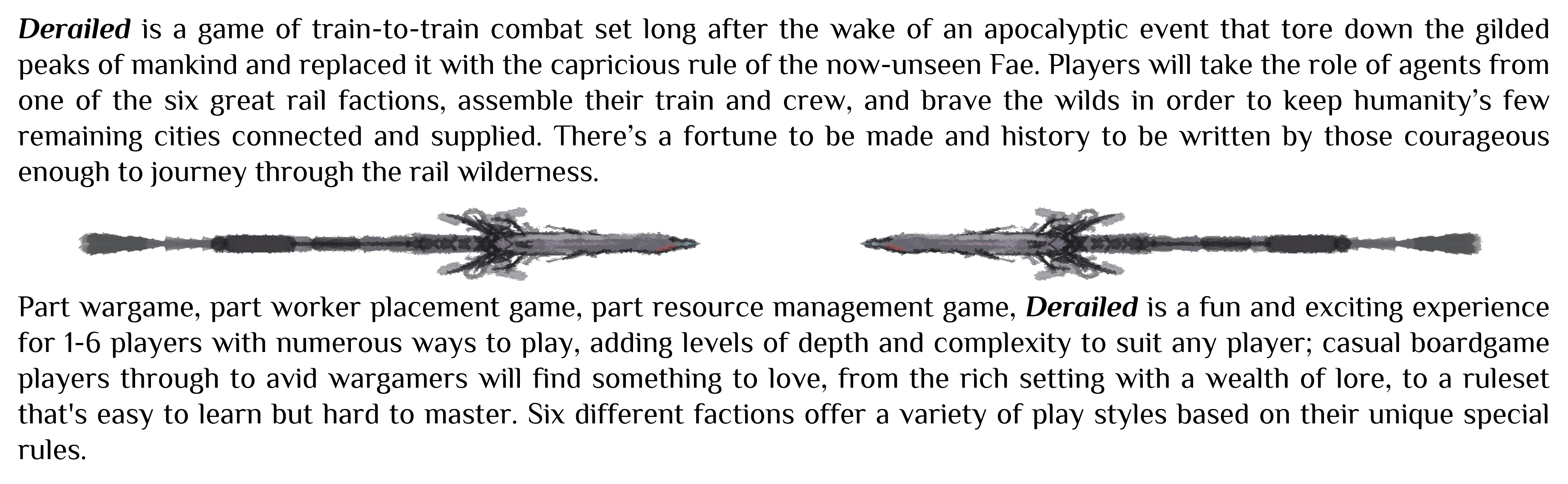 Derailed by Catchpoint Games - Gamefound