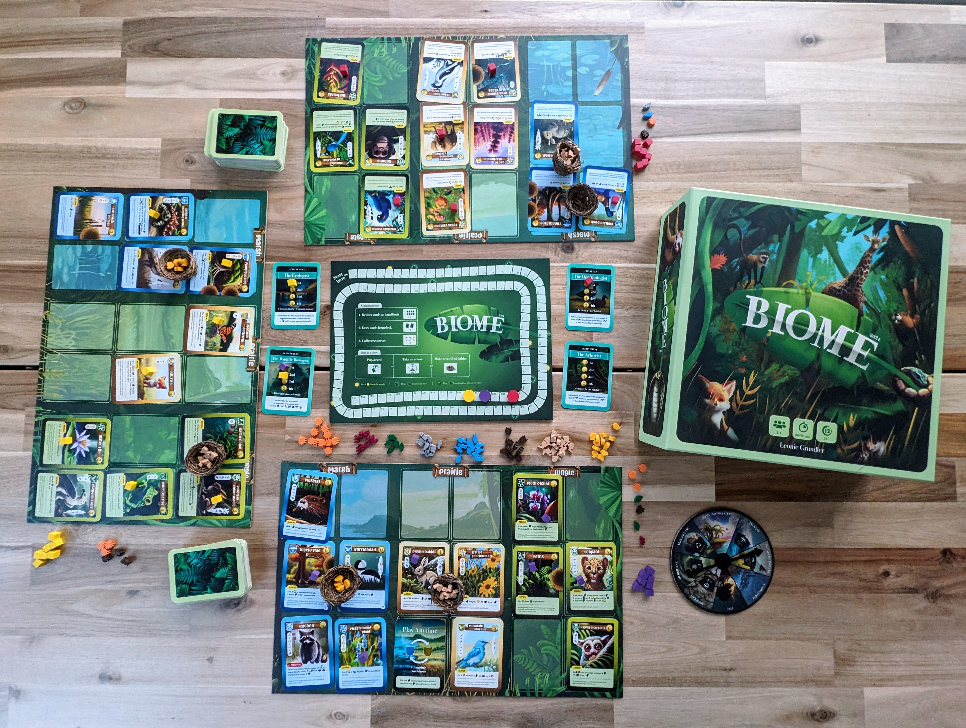 Biome | Nature themed board game for 1-4 players by Lioness Games ...