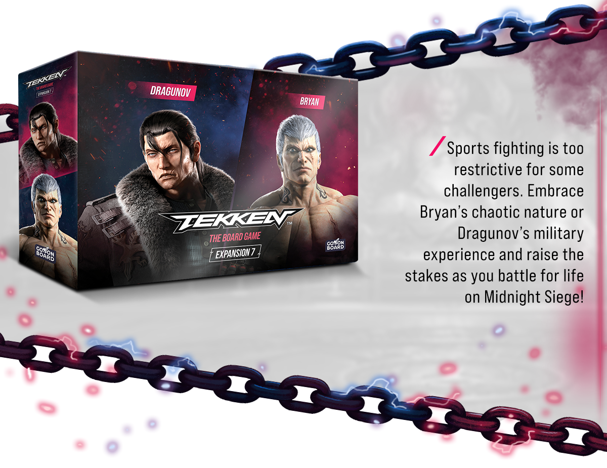 TEKKEN - The Board Game by Go On Board - Which Style Would You Choose ...
