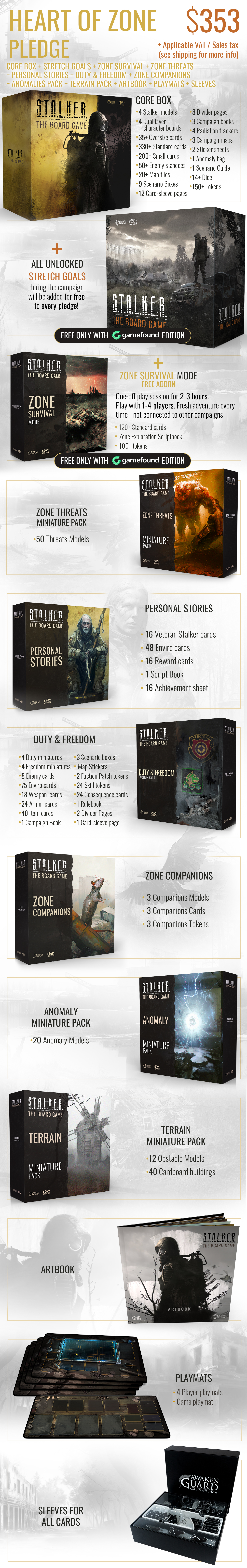 S.T.A.L.K.E.R. The Board Game by Awaken Realms - S.T.A.L.K.E.R. Heart ...