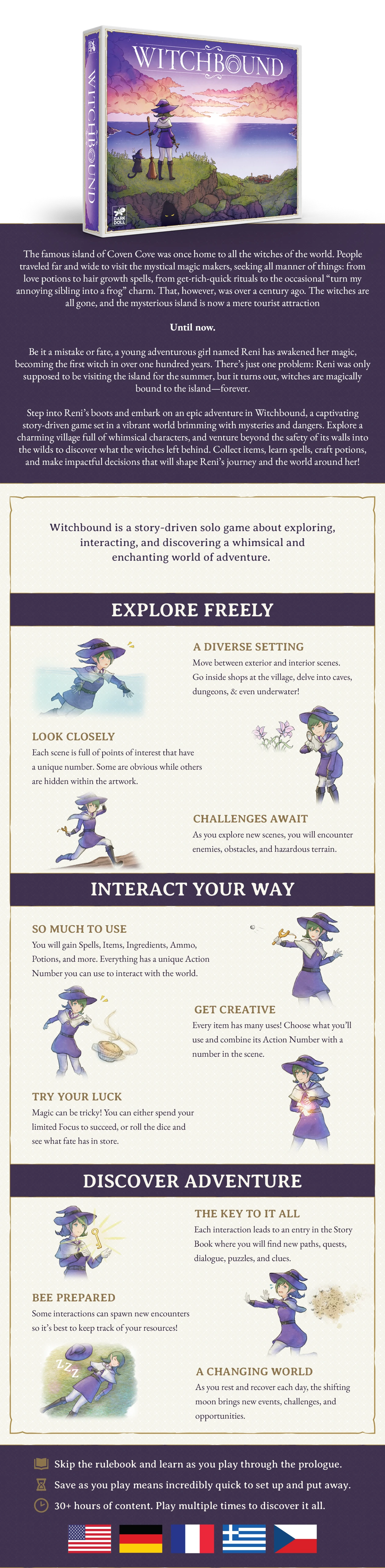 Witchbound by Dark Doll Games - Gamefound