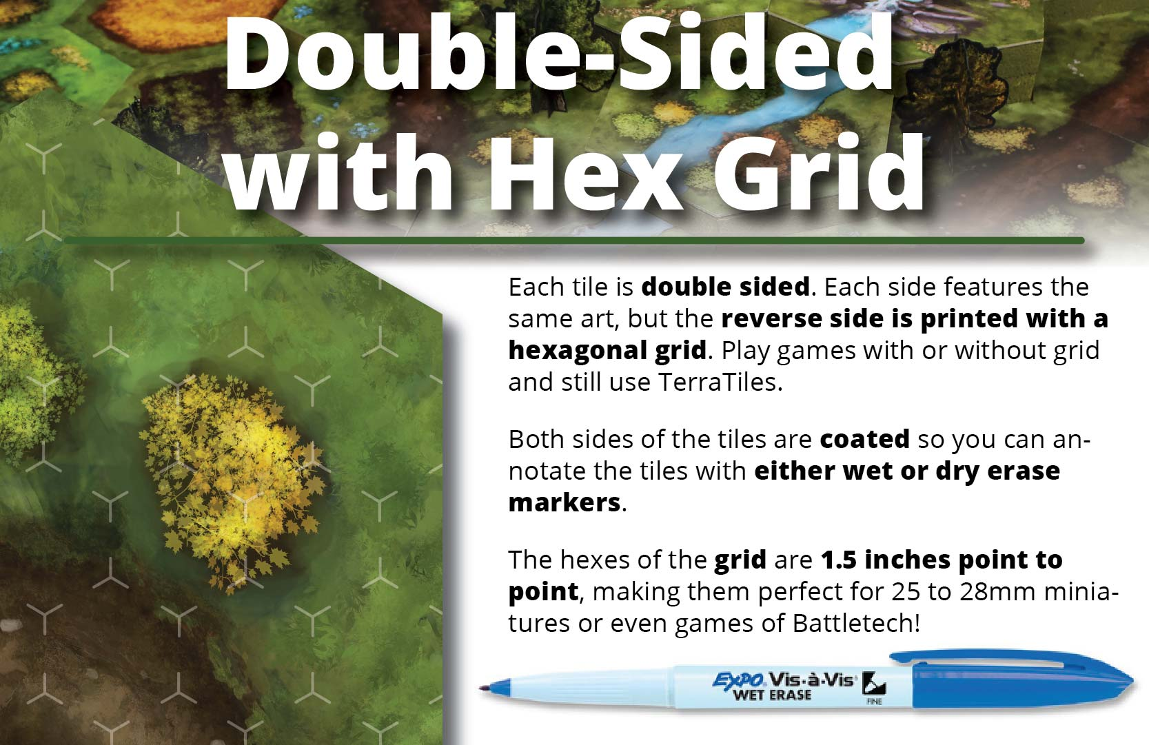 TerraTiles: Hexagon Terrain Tiles for RPGs and Wargames by Ravenkeep ...