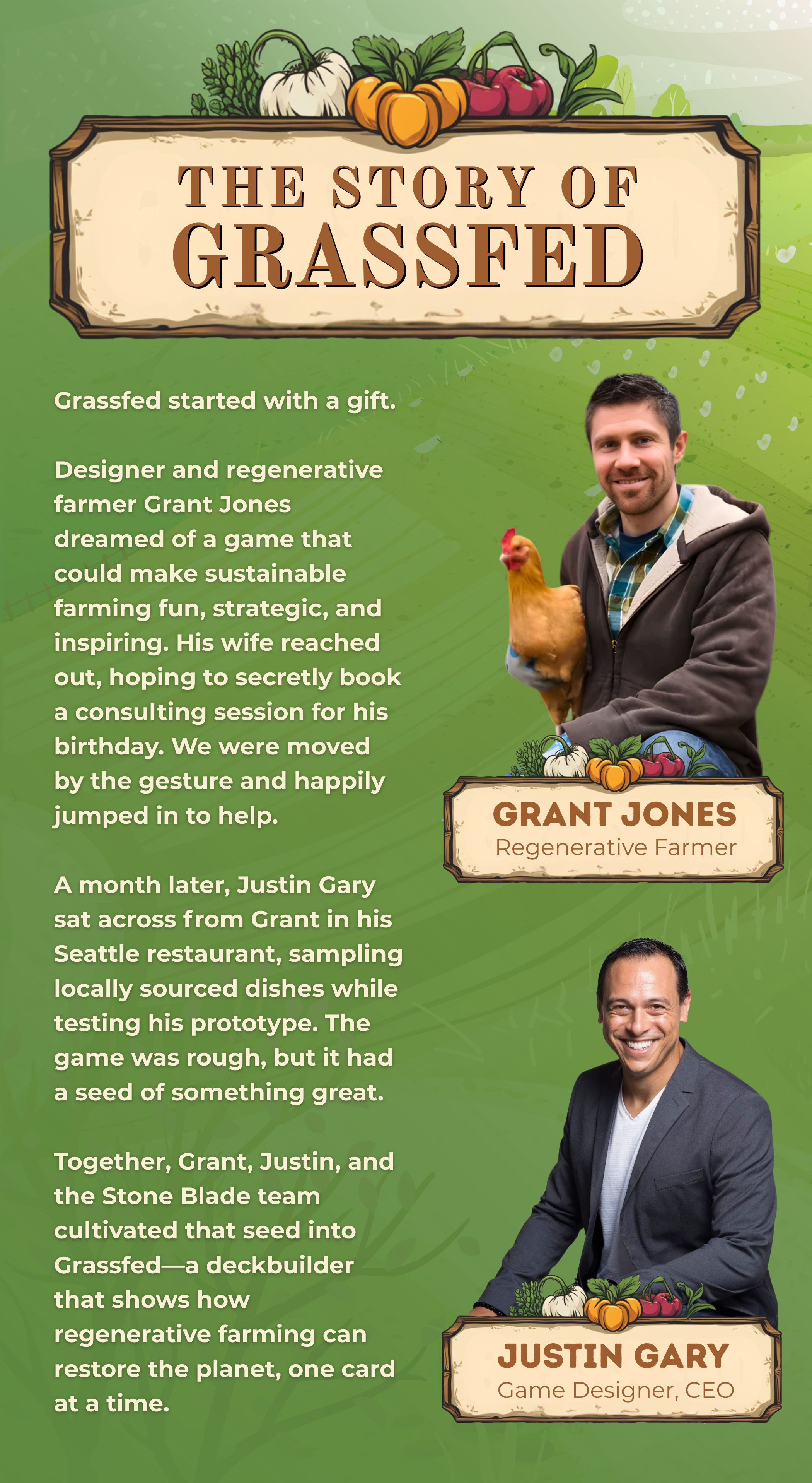 Grassfed: A Farm to Tabletop Game by Stone Blade Entertainment - Gamefound
