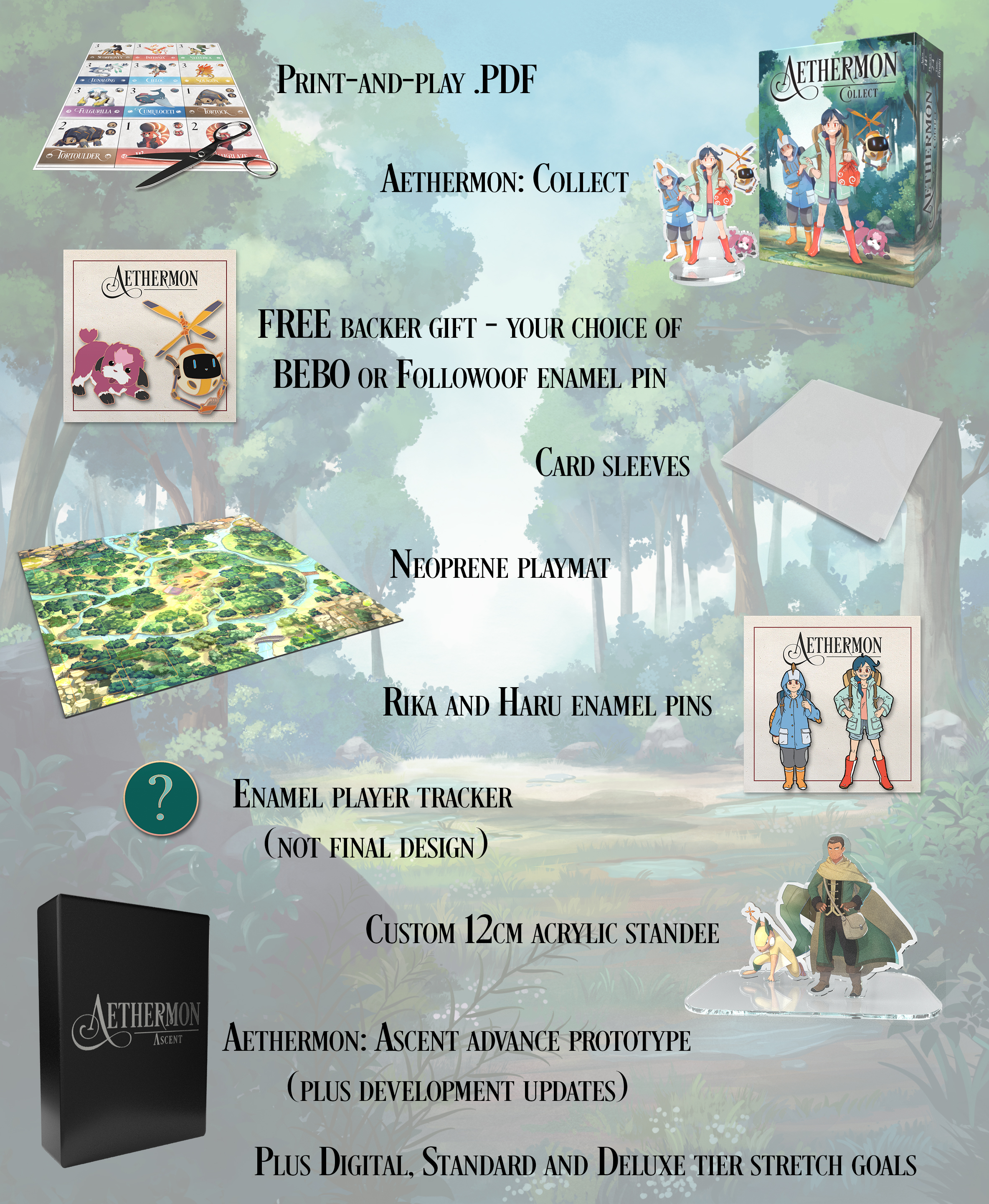 Aethermon: Collect by Aethermon Studios - Gamefound