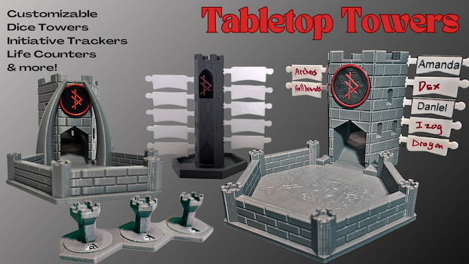 Tabletop Towers by Four Harts Games - Gamefound