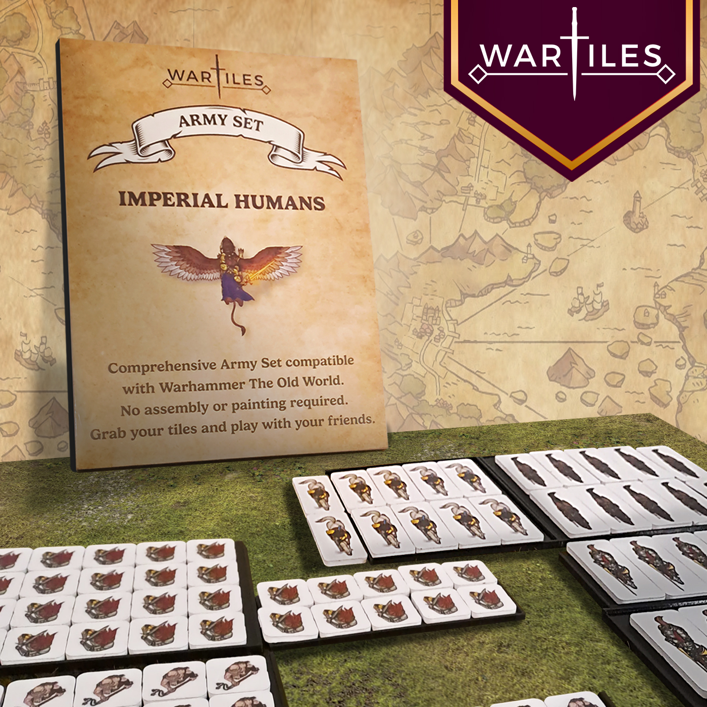 Wartiles Imperial Humans Army Set by Wartiles - Gamefound