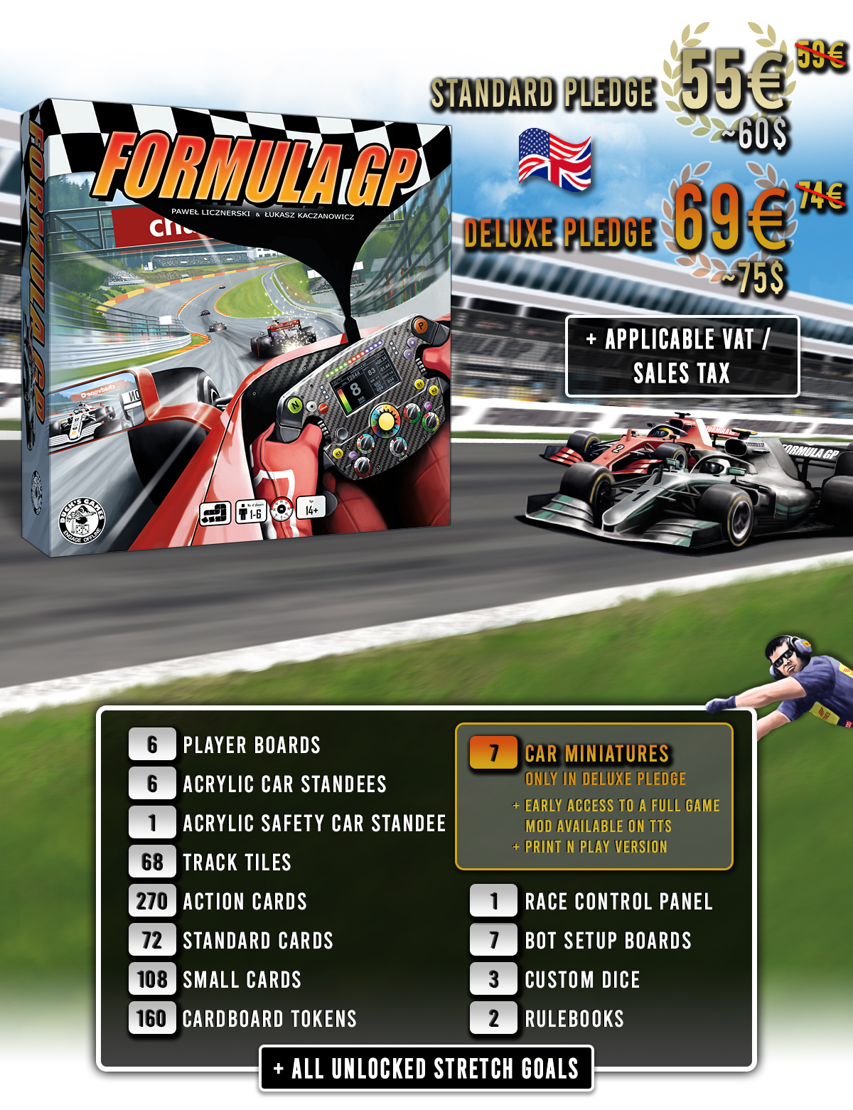 FormulaGP by Duck's Games - Gamefound