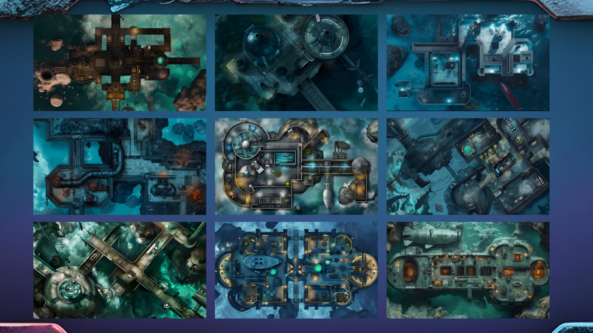 Digital Battle Maps , 9,700 RPG Battlemaps, Tabletop & VTT Maps for ...