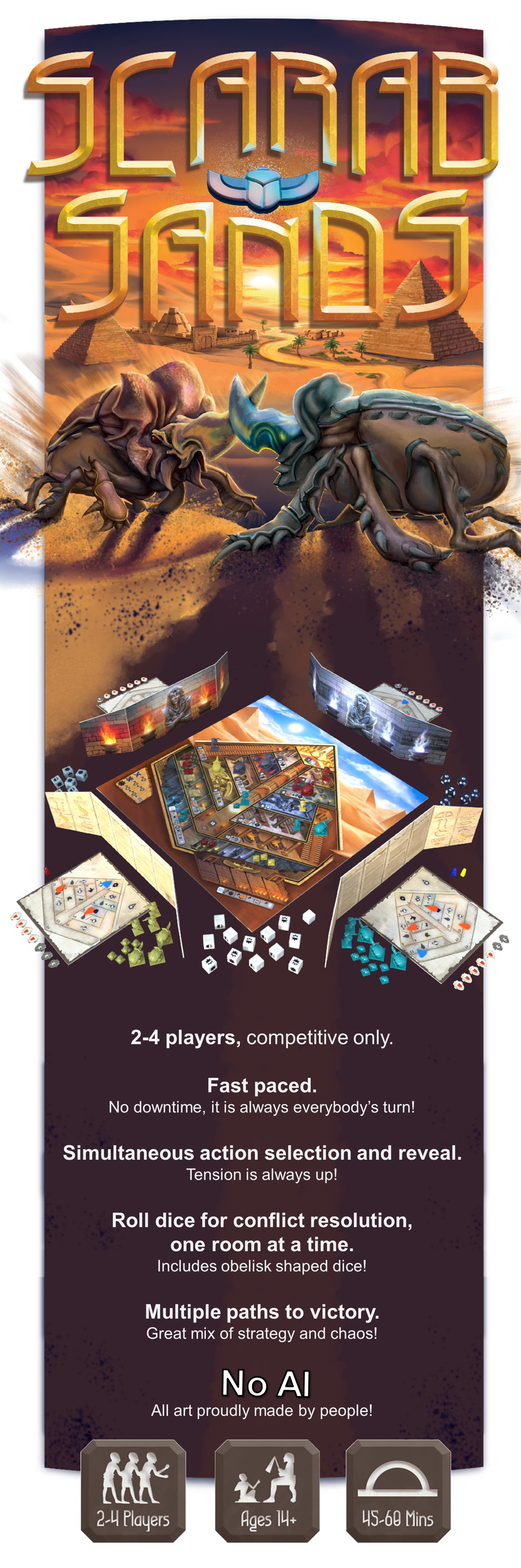 Scarab Sands by Stranger Games Studio - Gamefound